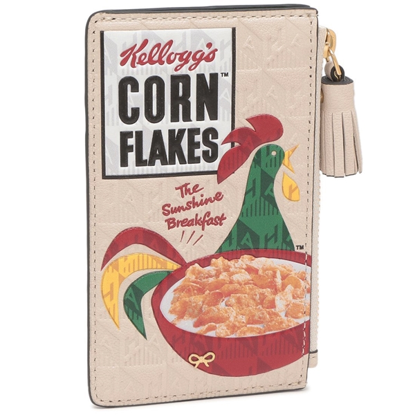 アニヤハインドマーチ カードケース コーンフレーク ベージュ レディース ANYA HINDMARCH 5050925182911