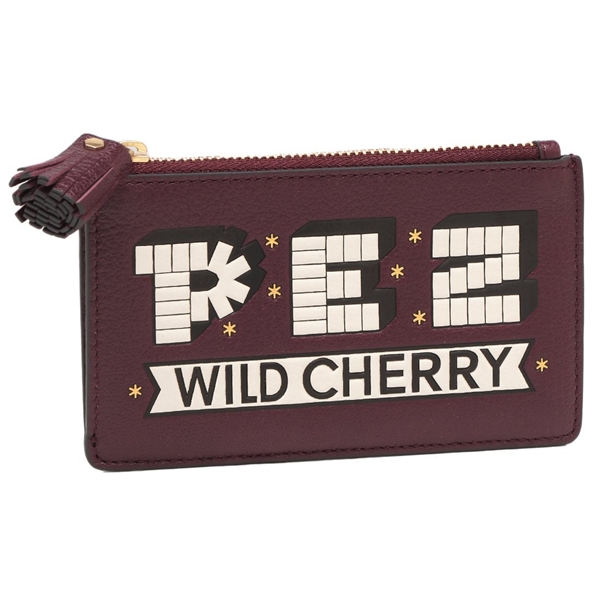 アニヤハインドマーチ カードケース フラグメントケース ペッツ パープル レディース ANYA HINDMARCH 5050925200936
