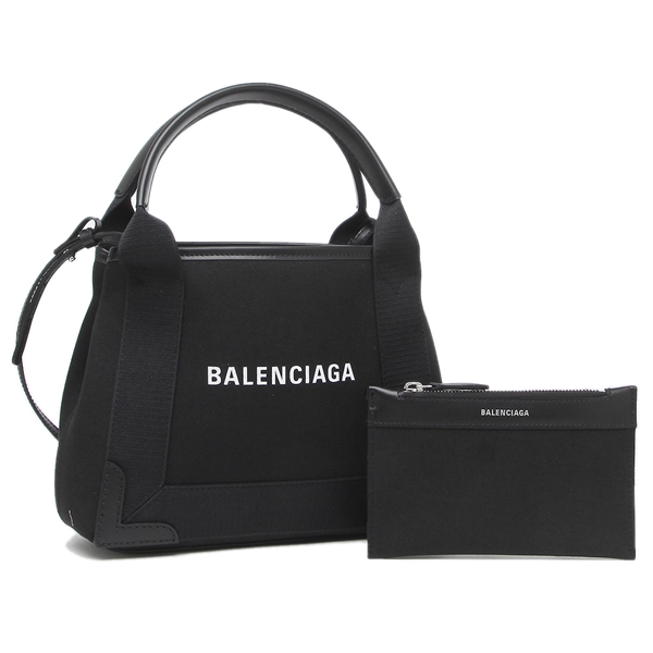 バレンシアガ バッグ ハンドバッグ ショルダーバッグ ネイビーカバ XSサイズ ブラック レディース BALENCIAGA 390346 2HH3N 1000