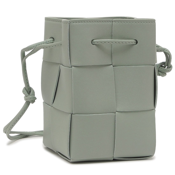 ボッテガヴェネタ ショルダーバッグ カセット クロスボディ ポーチ グリーン レディース BOTTEGA VENETA 680217 VCQC4 3403