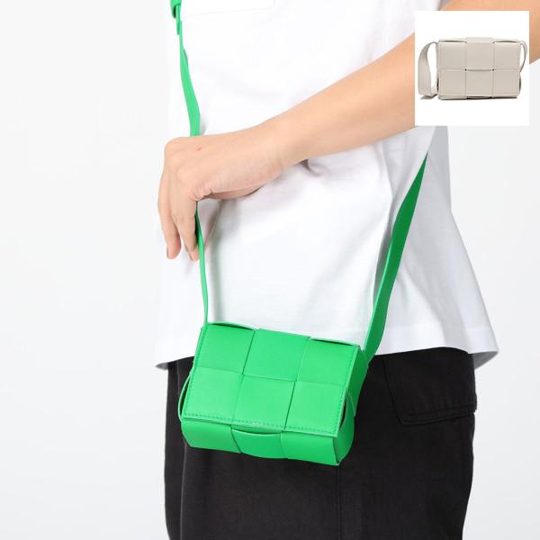 ボッテガヴェネタ ショルダーバッグ ミニ カセット クロスボディ レディース BOTTEGA VENETA 666688 VMAY1 3722 MINI CASSETTE