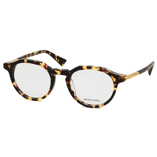 ボッテガヴェネタ メガネフレーム 眼鏡フレーム アジアンフィット ブラウン ゴールド メンズ BOTTEGA VENETA BV1263O 002