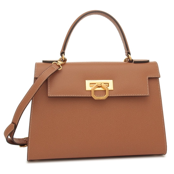 カルボッティ ハンドバッグ ショルダーバッグ エレナ ブラウン レディース CARBOTTI 243