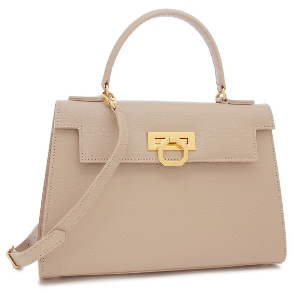 カルボッティ ハンドバッグ ショルダーバッグ エレナ ベージュ レディース CARBOTTI 243V2 PALMELLATO TAUPE