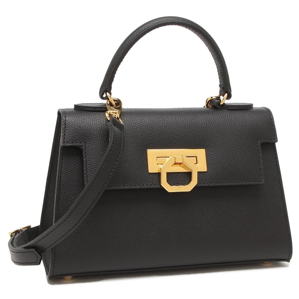 カルボッティ ショルダーバッグ ハンドバッグ グレタ ブラック レディース CARBOTTI 245V2