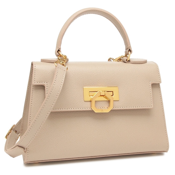 カルボッティ ショルダーバッグ ハンドバッグ グレタ ベージュ レディース CARBOTTI 245V2