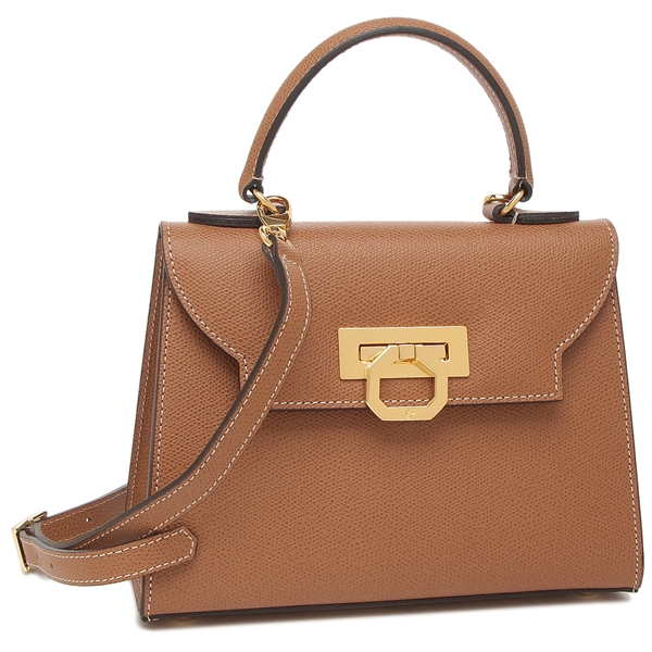 カルボッティ ハンドバッグ ショルダーバッグ エリカ ブラウン レディース CARBOTTI 445V2