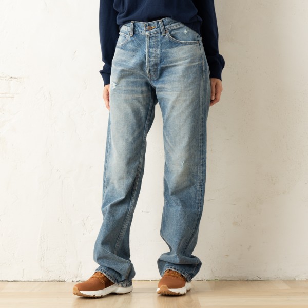 セリーヌ パンツ カート ジーンズ デニム ブルー レディース CELINE 2N574662X 08LI