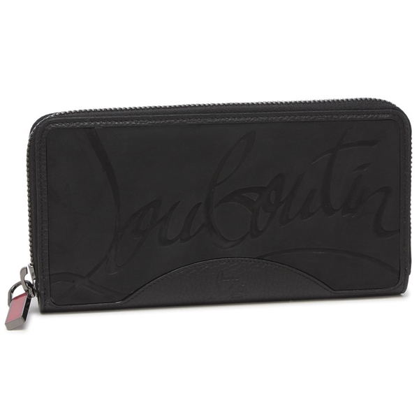 クリスチャンルブタン 長財布 パネトーネ ラウンドファスナー ブラック メンズ Christian Louboutin 3195051 CM53