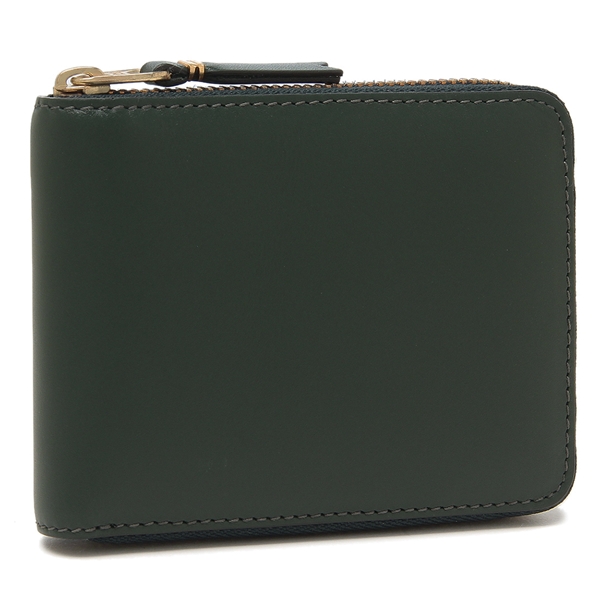 コムデギャルソン 二つ折り財布 ミニ財布 グリーン メンズ レディース ユニセックス COMME des GARCONS SA7100