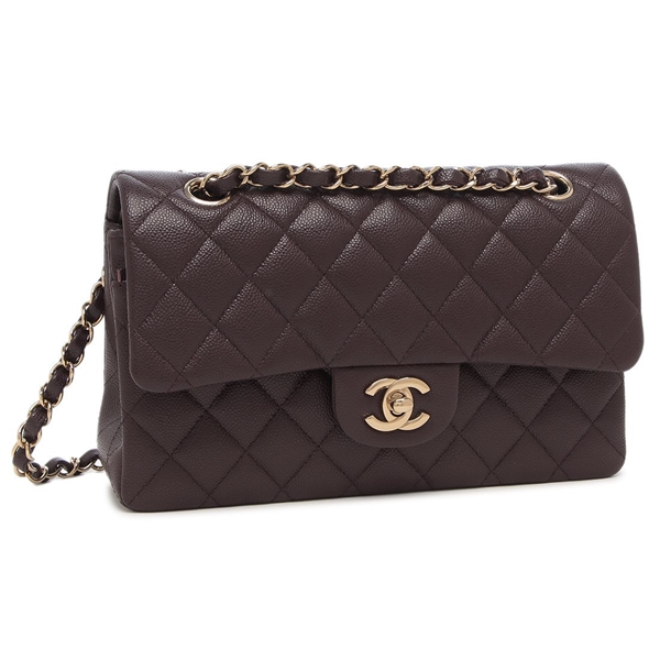 シャネル ショルダーバッグ ハンドバッグ マトラッセ ミニバッグ CCマーク ココマーク ブラウン レディース CHANEL A01113 B10583 U1115