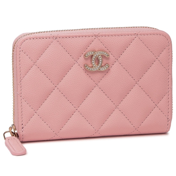 シャネル 小銭入れ ケース マトラッセ ココマーク CCマーク ピンク レディース CHANEL AP4817 B21476 U2360
