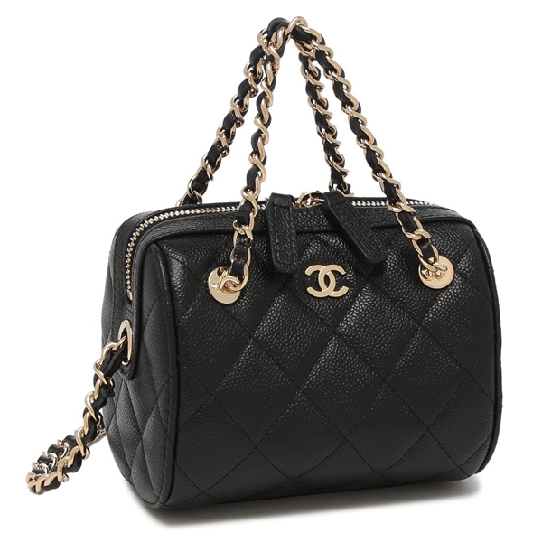 シャネル ショルダーバッグ マトラッセ ミニバッグ CCマーク ココマーク ブラック レディース CHANEL AP4898 B10583 C3906