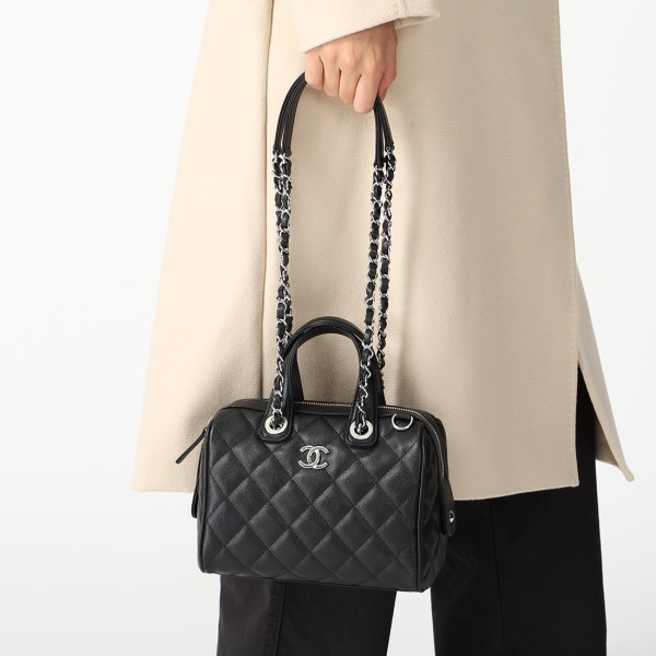 シャネル ハンドバッグ ショルダーバッグ マトラッセ ミニボストン CCマーク ミニバッグ レディース CHANEL AS5578 B21292 94305