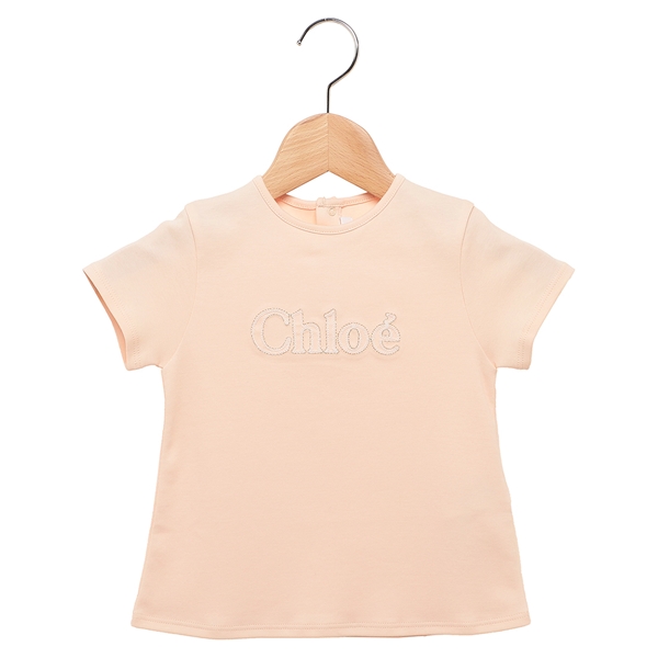 クロエ Tシャツ カットソー 子供服 ピンク ガールズ CHLOE C20019 45F