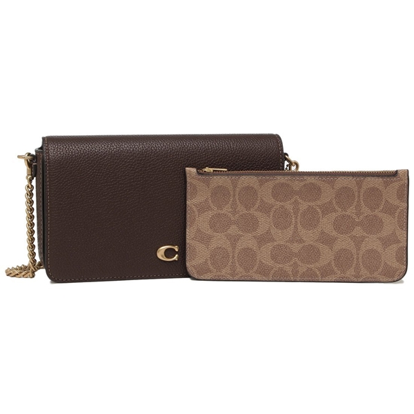 COACH コーチ ショルダーバッグ ESSENTIAL エッセンシャル ブラウン レディース CAO01 B4MPL