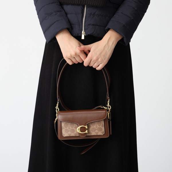 コーチ ハンドバッグ ショルダーバッグ COACH タビー ショルダーバッグ20 シグネチャー 2WAY ベージュ レディース TABBY 20 CY200 B4N4