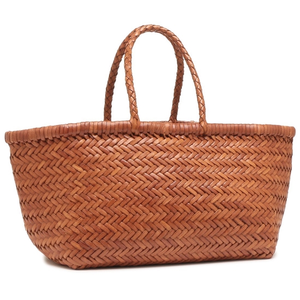 ドラゴンディフュージョン ハンドバッグ かごバッグ トリプル ジャンプ スモール ブラウン レディース DRAGON DIFFUSION 8811