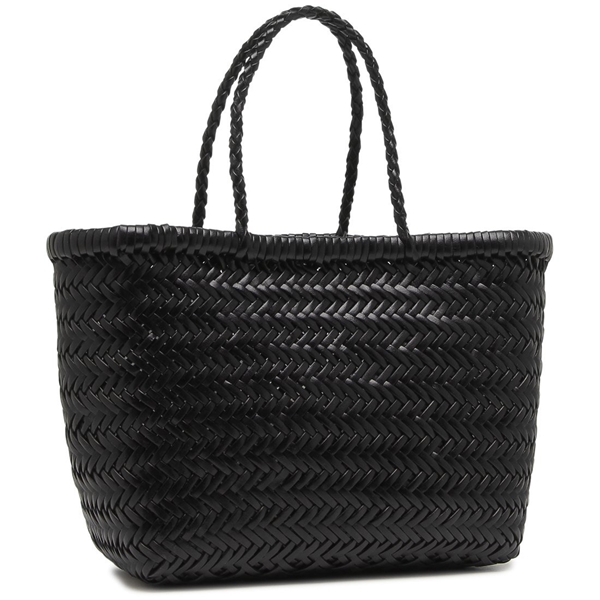 ドラゴンディフュージョン ハンドバッグ かごバッグ トリプル ジャンプ ミニ ブラック レディース DRAGON DIFFUSION 8855