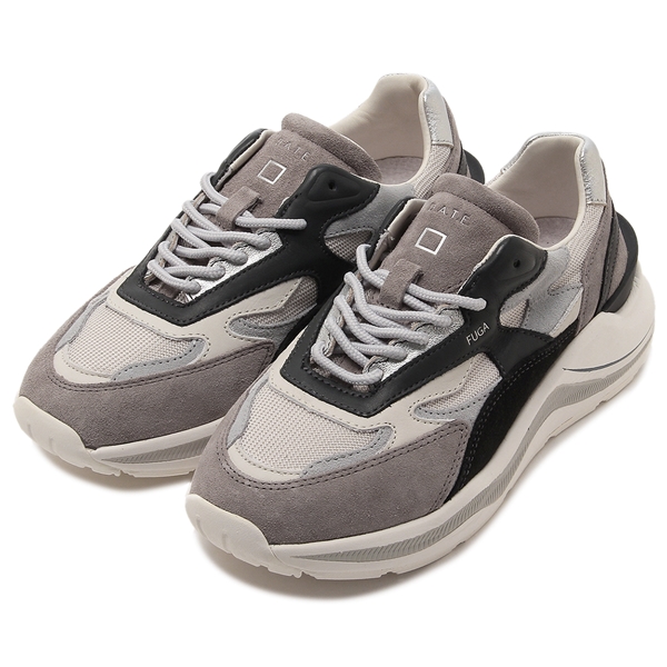 デイト スニーカー フーガ ブラウン マルチカラー レディース D.A.T.E. W411FGDRIV