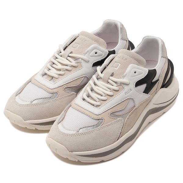 デイト スニーカー フーガ ホワイト マルチカラー レディース D.A.T.E. W411FGDRWS