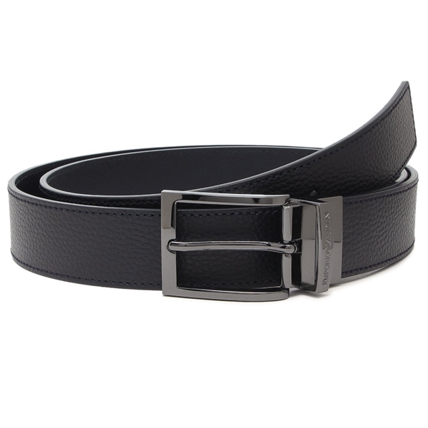 エンポリオアルマーニ ベルト リバーシブル ネイビー メンズ EMPORIO ARMANI Y4S195 YLO8J 80742