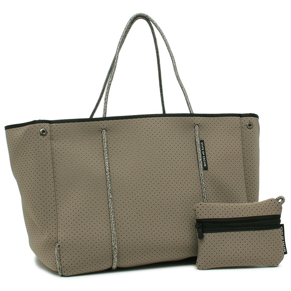 ステートオブエスケープ トートバッグ エスケープ キーフック ポーチ付き ブラウン レディース STATE OF ESCAPE ESCBLENDSMK A4対応