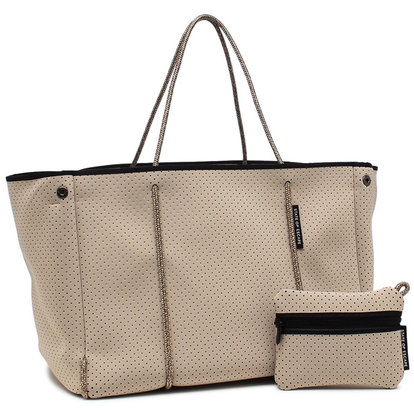 ステートオブエスケープ トートバッグ エスケープキーフック ポーチ付き レディース STATE OF ESCAPE ESCBLENDSTN A4対応