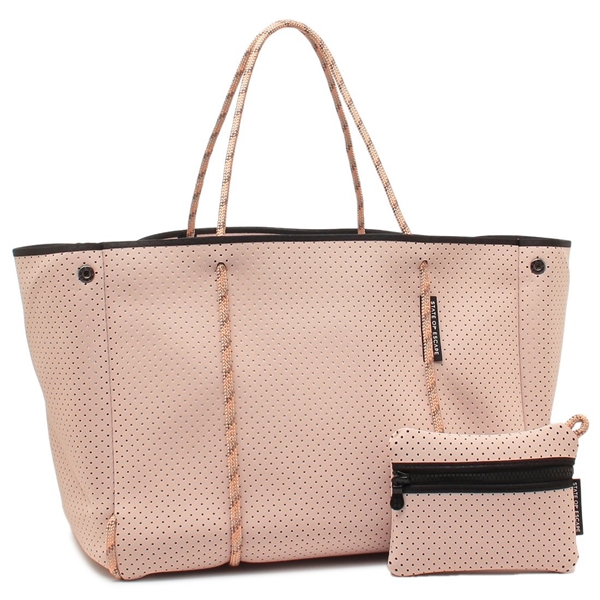 STATE OF ESCAPE ステートオブエスケープ トートバッグ エスケープ マザーズバッグ キーフック+ポーチ付き レディース ESCBLUSH A4対応