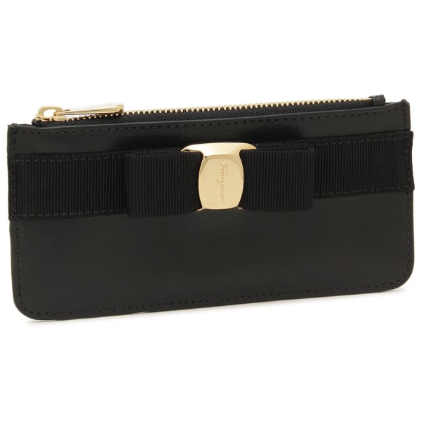 フェラガモ カードケース レディース FERRAGAMO 22E010 0734494 ヴァラ ブラック