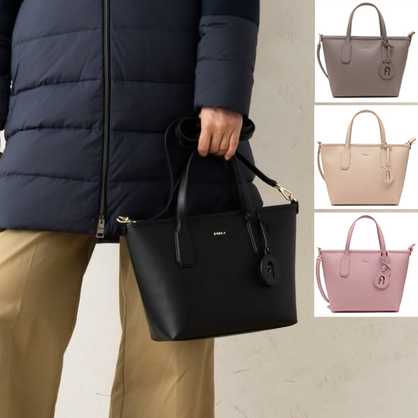 フルラ ハンドバッグ ショルダーバッグ クラシック レディース FURLA WB01630 BX0306 CLASSIC S TOTE W ZIP スモールトート