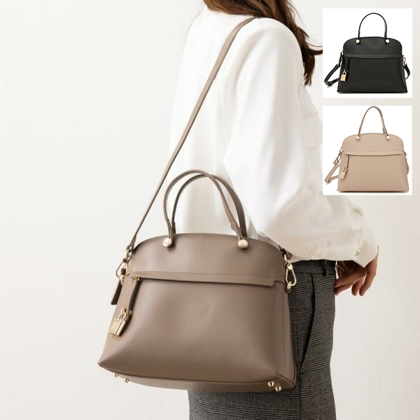 フルラ ハンドバッグ ショルダーバッグ パイパー レディース FURLA WB01285 ARE000 PIPER M M DOME ミディアムドーム