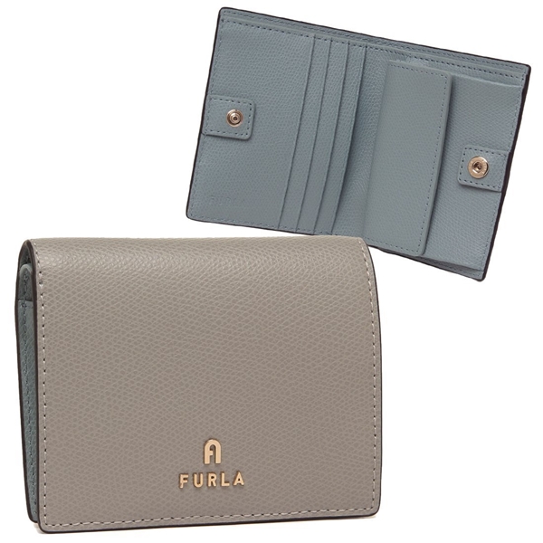 フルラ 二つ折り財布 カメリア グレー レディース FURLA WP00304 ARE000 4060S