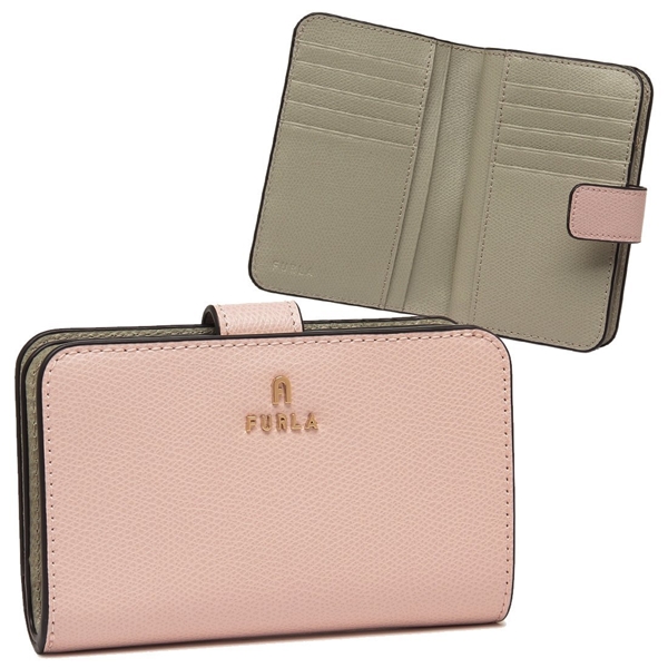 フルラ 二つ折り財布 カメリア ピンク レディース FURLA WP00314 ARE000 4057S