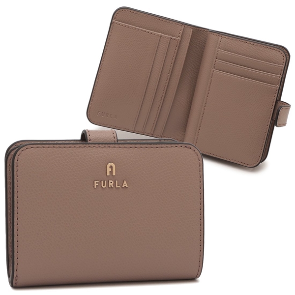 フルラ 二つ折り財布 カメリア ミニ財布 ベージュ レディース FURLA WP00315 ARE000 1257S