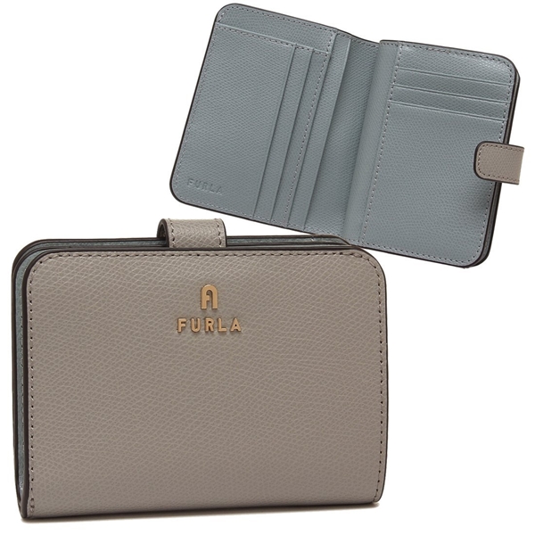 フルラ 二つ折り財布 カメリア グレー レディース FURLA WP00315 ARE000 4060S