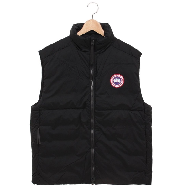 カナダグース ダウンジャケット コート ロッジベスト ダウンベスト ブラック メンズ   4160M 9061