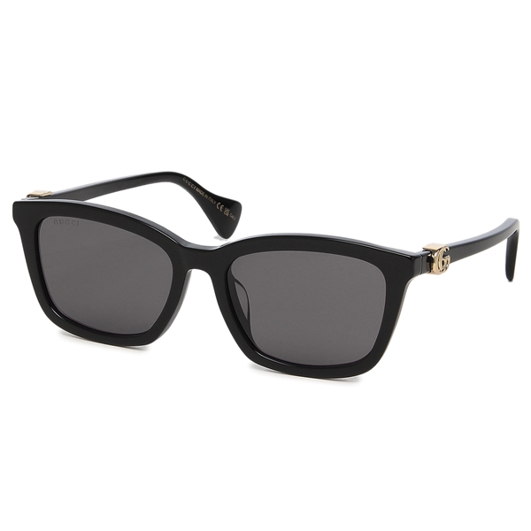 グッチ サングラス アイウエア 55サイズ アジアンフィット ブラック レディース GUCCI GG1596SK 001
