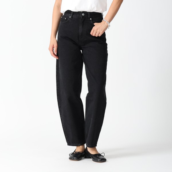 ガニー パンツ デニム ブラック レディース GANNI J1642 006