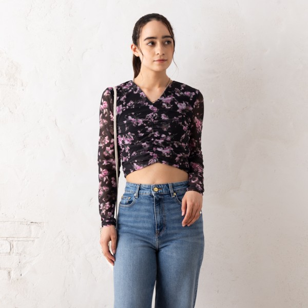 ガニー シャツ ブラウス ブラック レディース GANNI T3930 252