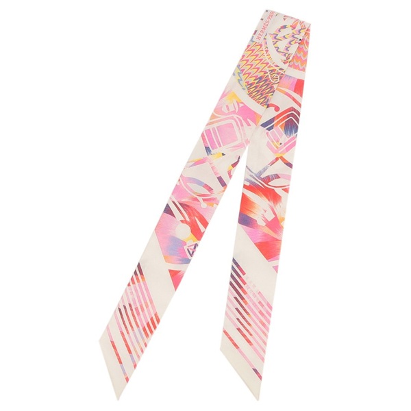 エルメス スカーフ エクス リブリス マーブル ツイリー ホワイト マルチカラー レディース HERMES H064066S 01