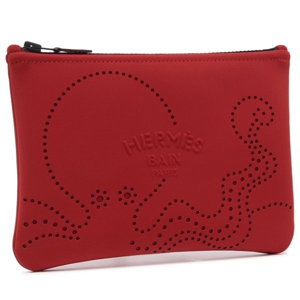 エルメス ポーチ ネオバンプルプフィクション PM ルージュ レッド レディース HERMES H103579 M 04