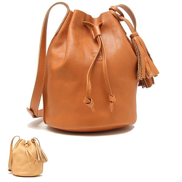 イルビゾンテ ショルダーバッグ バケットバッグ レディース IL BISONTE BBU006 PV0001 STIBBERT ドローストリング