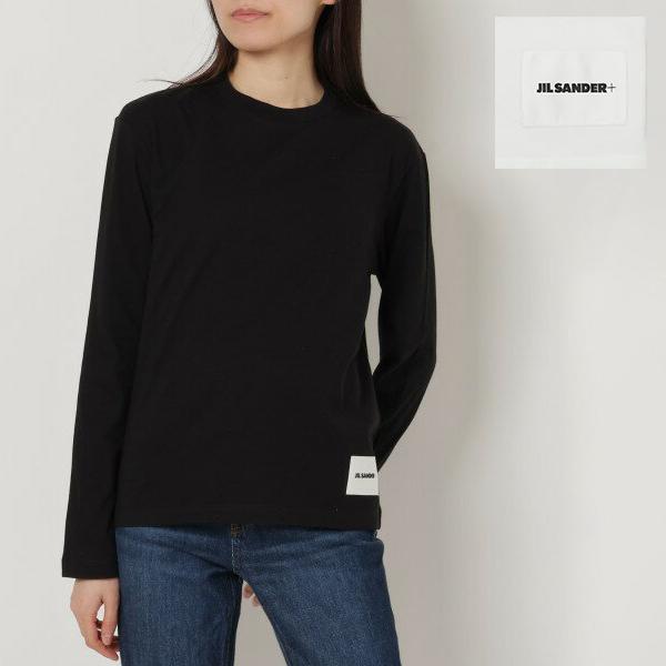 ジルサンダー Tシャツ カットソー 長袖カットソー トップス 3枚パック パックT レディース JIL SANDER J40GC0002 J45048 T SHIRTS