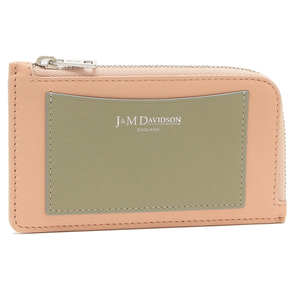 ジェイアンドエムデヴィッドソン カードケース カード ホルダー ピンク グリーン レディース J&M DAVIDSON SZCH0BC SCXX 704S