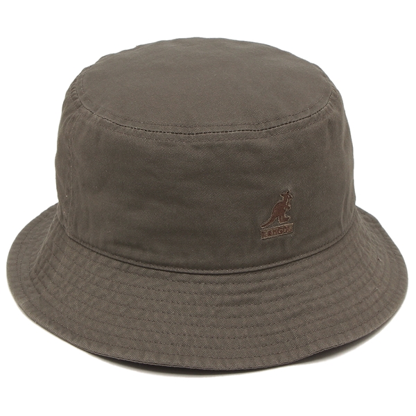 カンゴール 帽子 ウォッシュドバケット バケットハット カーキ メンズ レディース ユニセックス KANGOL WASHED BUCKET K4224HT SMOG