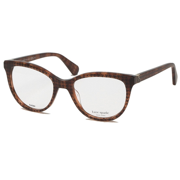 ケイトスペード メガネフレーム 眼鏡フレーム グローバルフィット ブラウン レディース KATE SPADE KS MANDEE Y1J