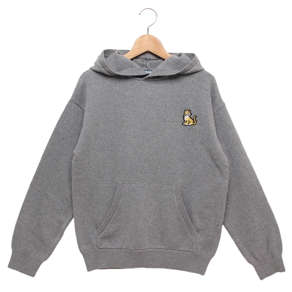 ケンゾー パーカー フーディー 子供服 グレー ボーイズ KENZO K60771 A29