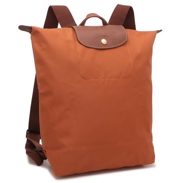 ロンシャン リュック バックパック プリアージュ オリジナル Mサイズ オレンジ メンズ レディース LONGCHAMP 10284 089 P97 A4対応