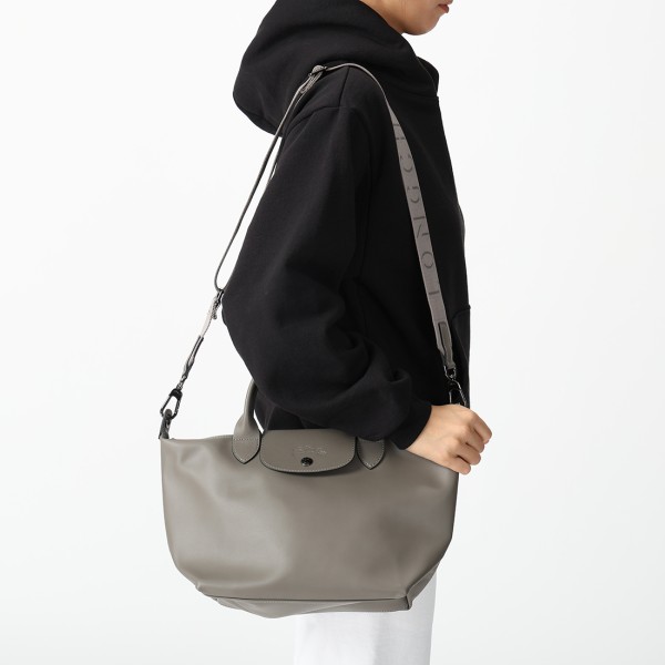 ロンシャン ハンドバッグ ショルダーバッグ プリアージュエクストラ Sサイズ 2WAY グレー レディース LONGCHAMP L1512 987 P55